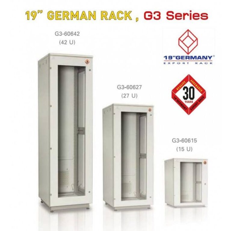 19″ Germany Export Rack ( แบบตู้ปิด) – Digital TV System & MATV System