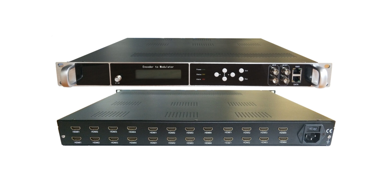 ENCODER Modulator Digital DVB-T 24 Channel HDMI อุปกรณ์แปลงสัญญาณ HDMI ...